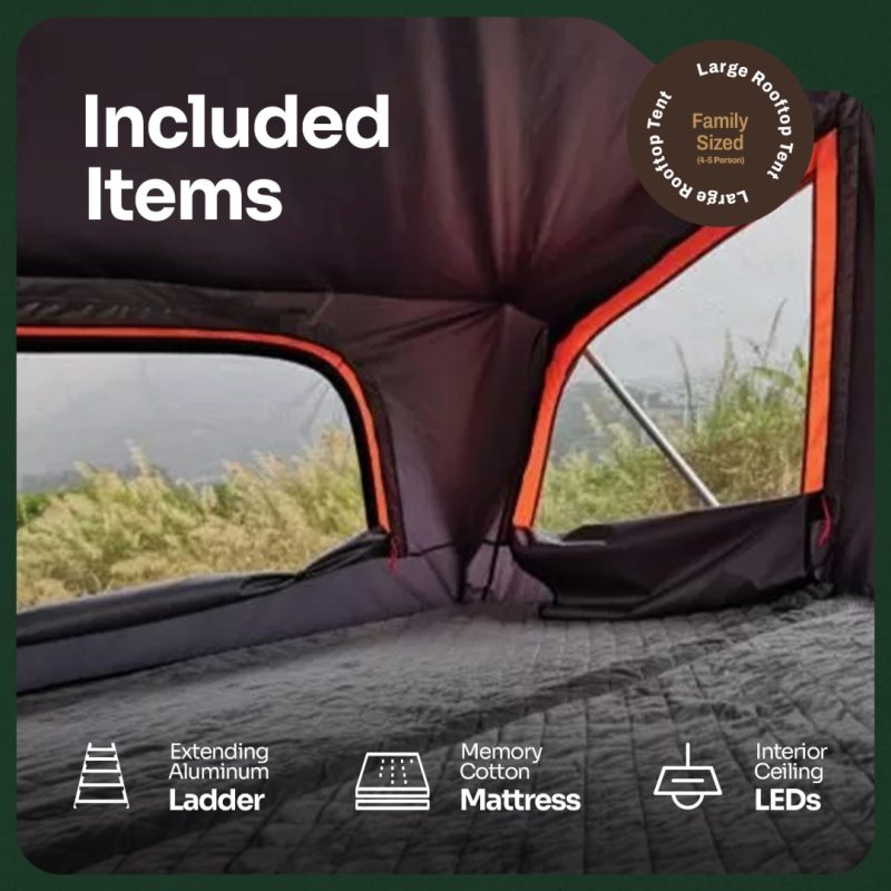 Extra Large Roof Tent – Rooftop Tents SA