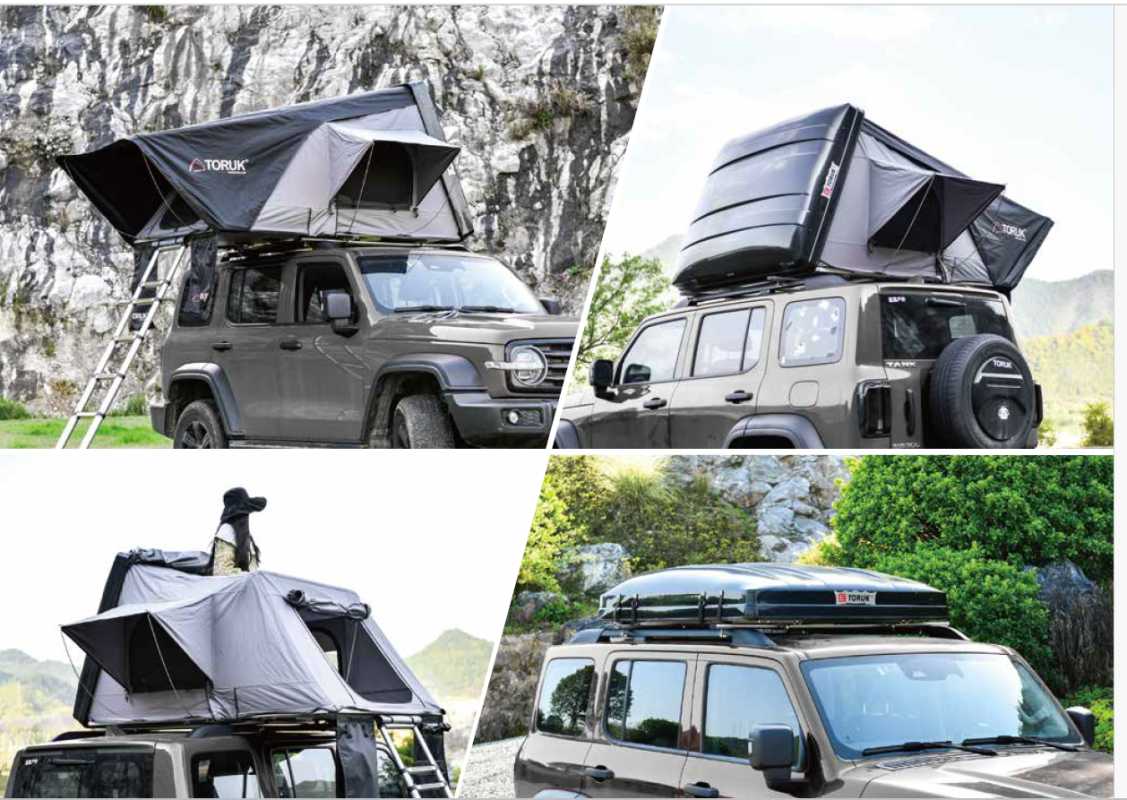 4 Person Hard Shell Roof Top Tent – Sky Luxe – Rooftop Tents SA